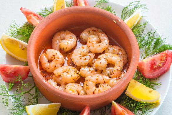 Karidesli meze tabağı – Gastrofest